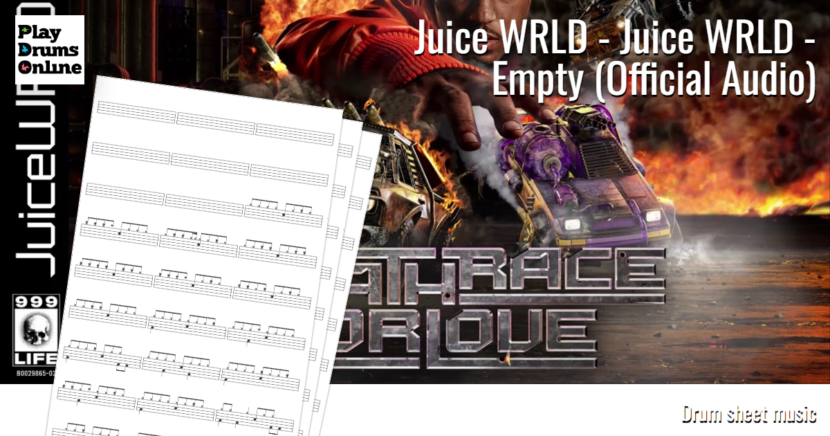 Juice WRLD - Juice WRLD - Empty (Official Audio) - interactive drum ...