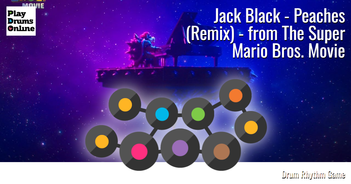 Jack Black - Peaches (Remix) - from The Super Mario Bros. Movie Rhythm ...