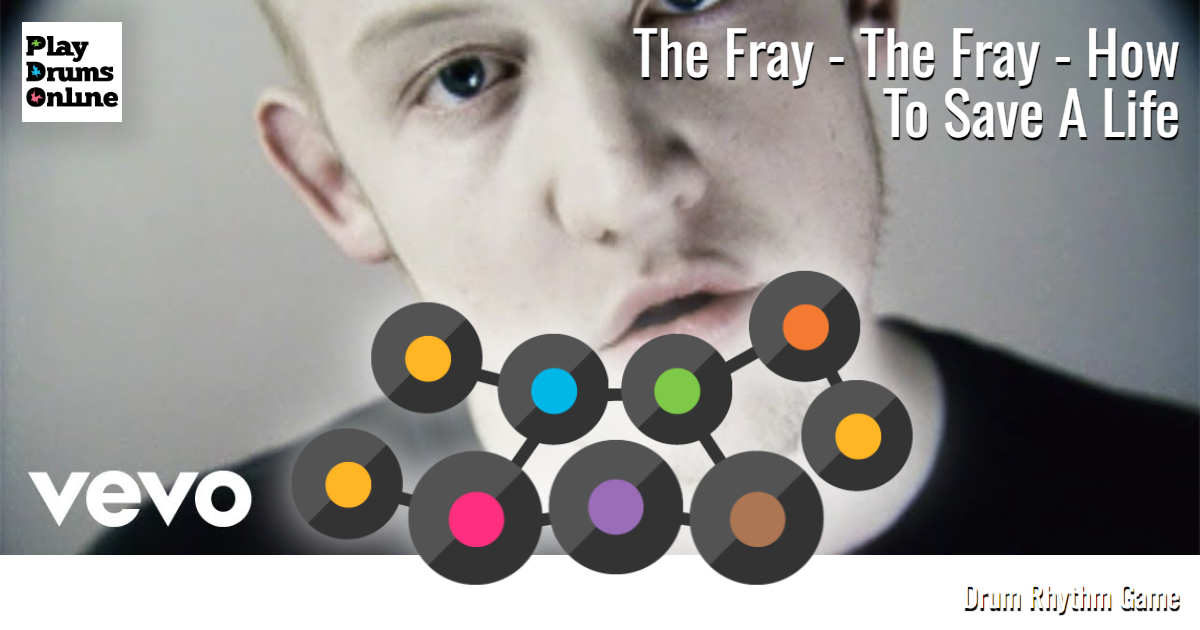The Fray - The Fray - How To Save A Life Rhythm game drums. - Play ...