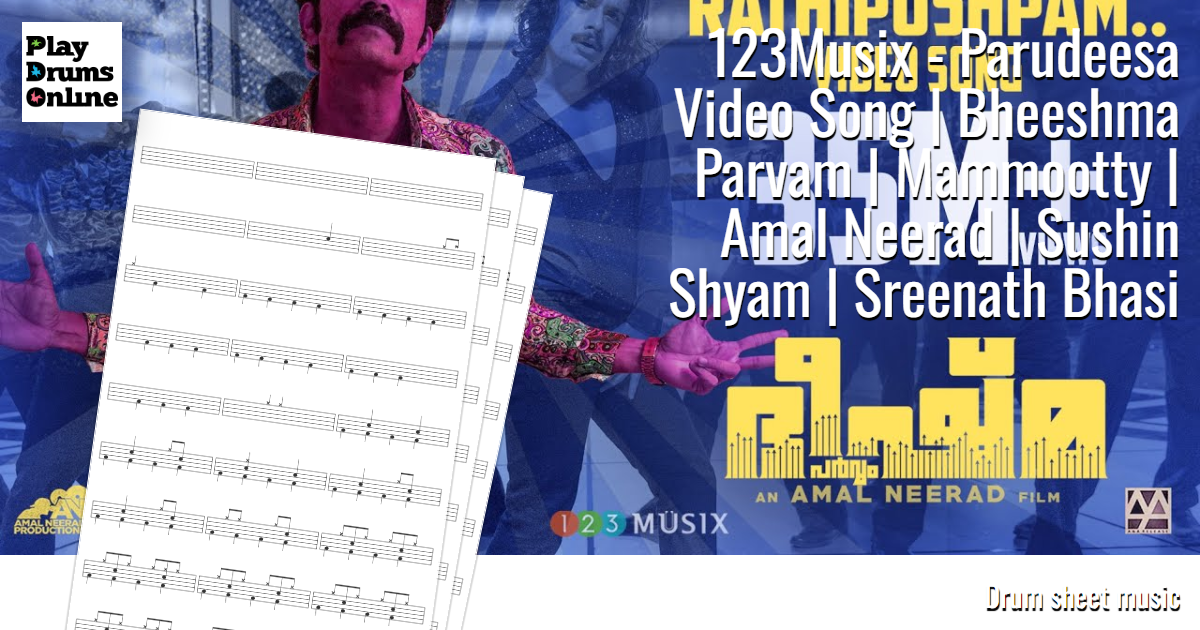 123Musix - Parudeesa Video Song | Bheeshma Parvam | Mammootty | Amal ...