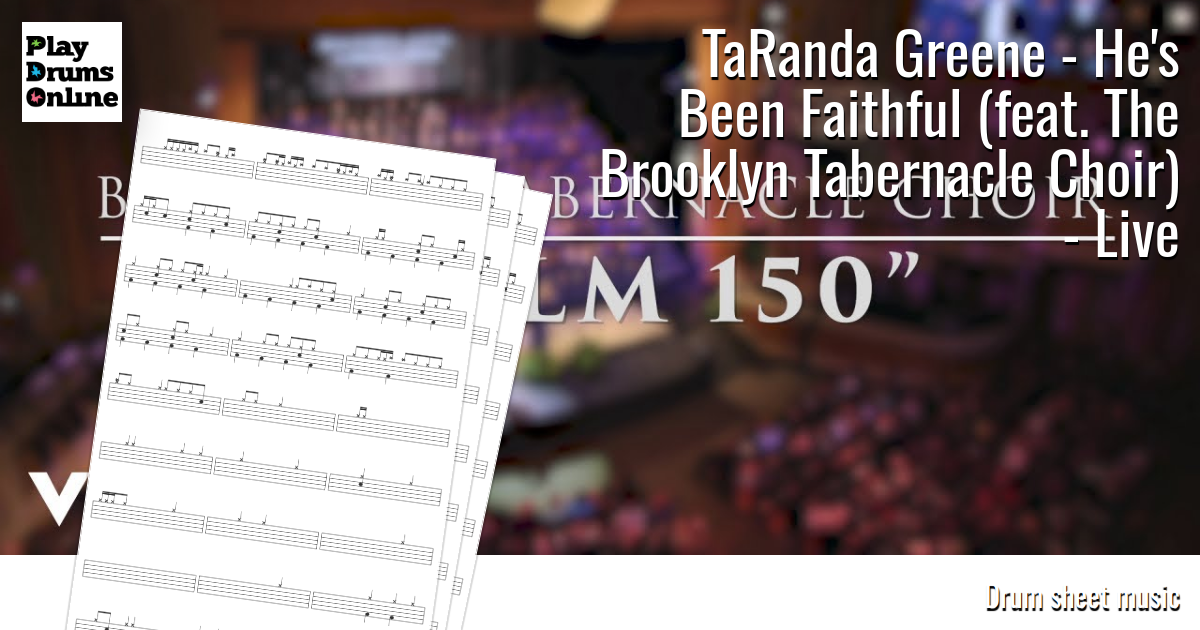 TaRanda Greene - He's Been Faithful (feat. The Brooklyn Tabernacle ...